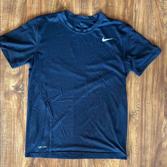 Nike | Shirts | Nike Midnight Blue Drifit Tee | Poshmark